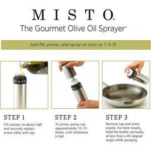 Misto Oil Sprayer Website: The Best Refillable Oil Sprayers